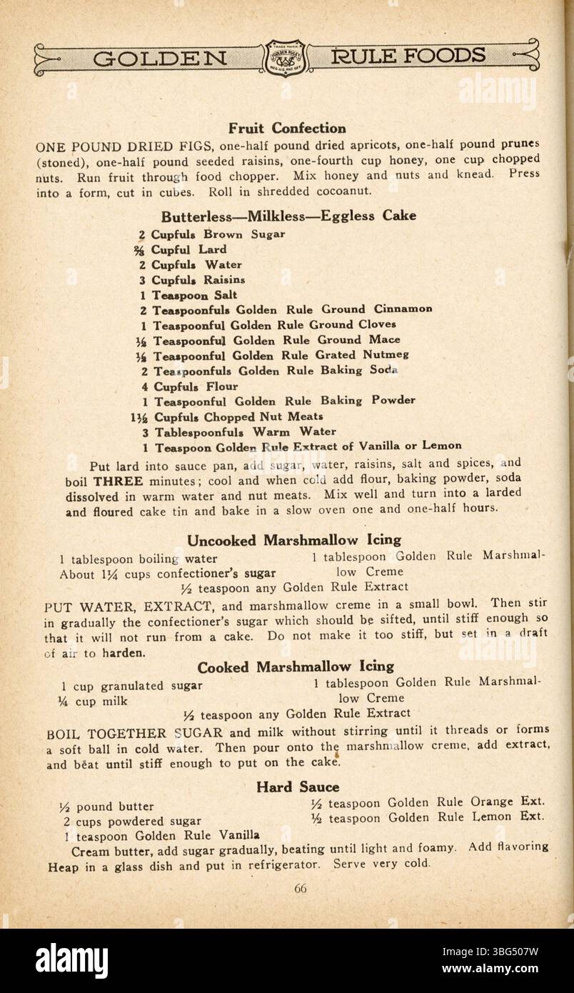 Page 76 of the Golden Rule Foods Cookbook presents additional meal ...