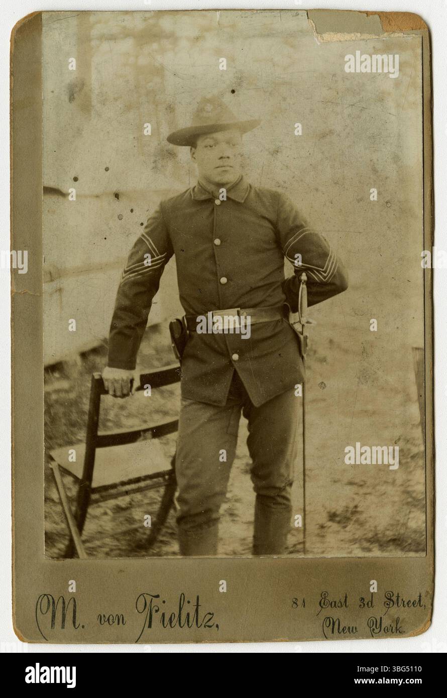 This photograph shows Arthur Kelton Lawrence in military uniform ...