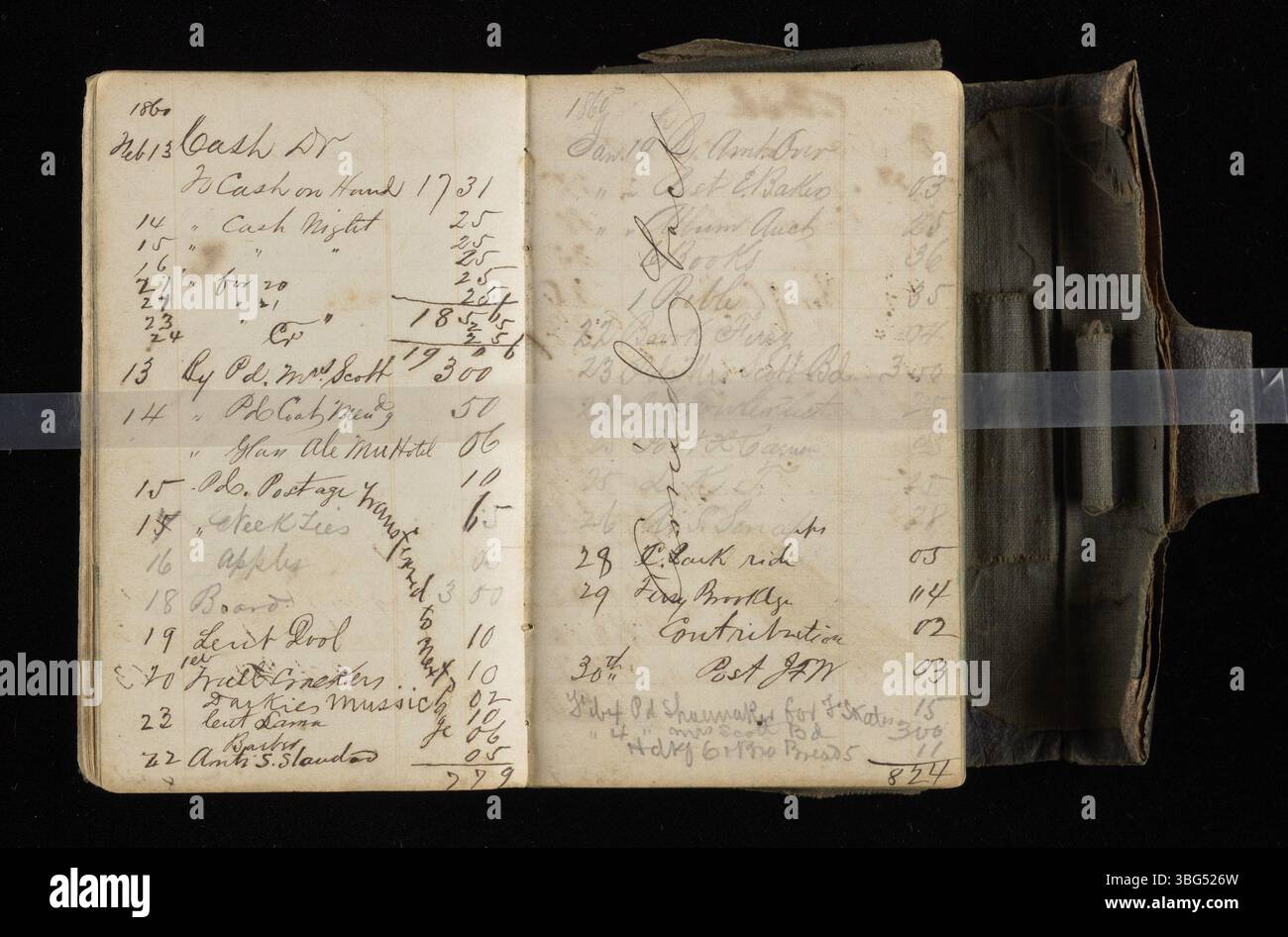 This section of the Wickerham diary continues to document Erastus ...