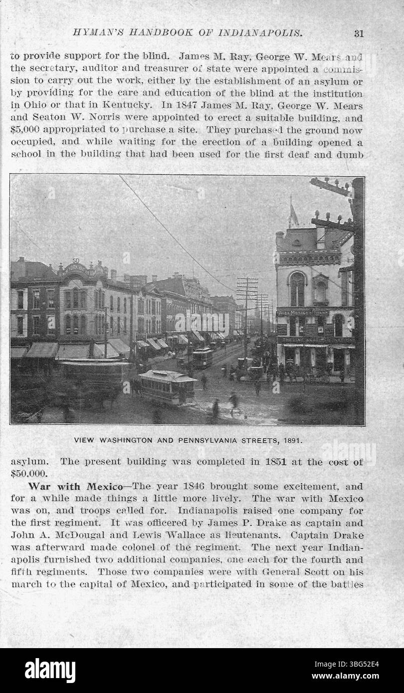 Hyman's Handbook of Indianapolis, 1909, documents the architectural ...