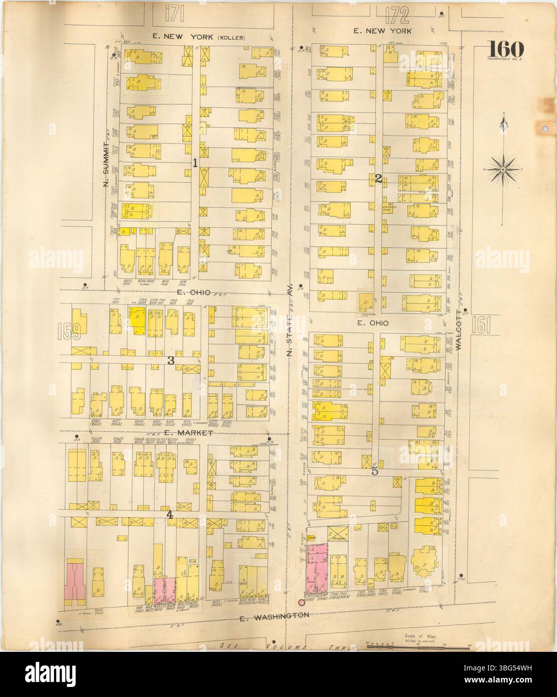 Sanborn Map #160 from 1898 provides a detailed representation of ...