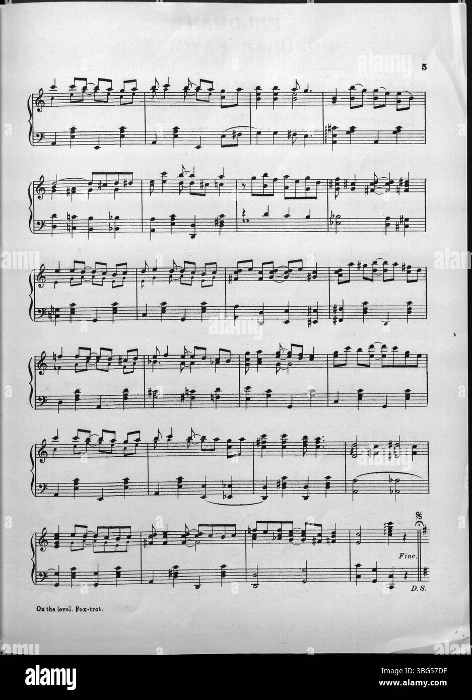 'Elsie Janis Fox Trot: On the Level' (1918) continues as a popular ...