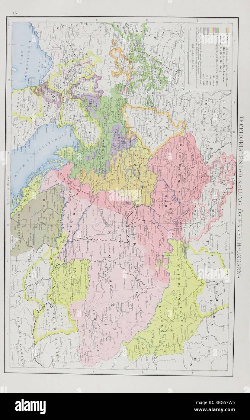 An excerpt from G. Droysen's 1886 Historical Atlas showing one of the ...