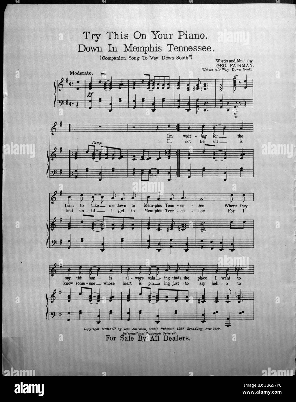 This 1913 cover features a portrait of Miss Belle Story, surrounded by ...