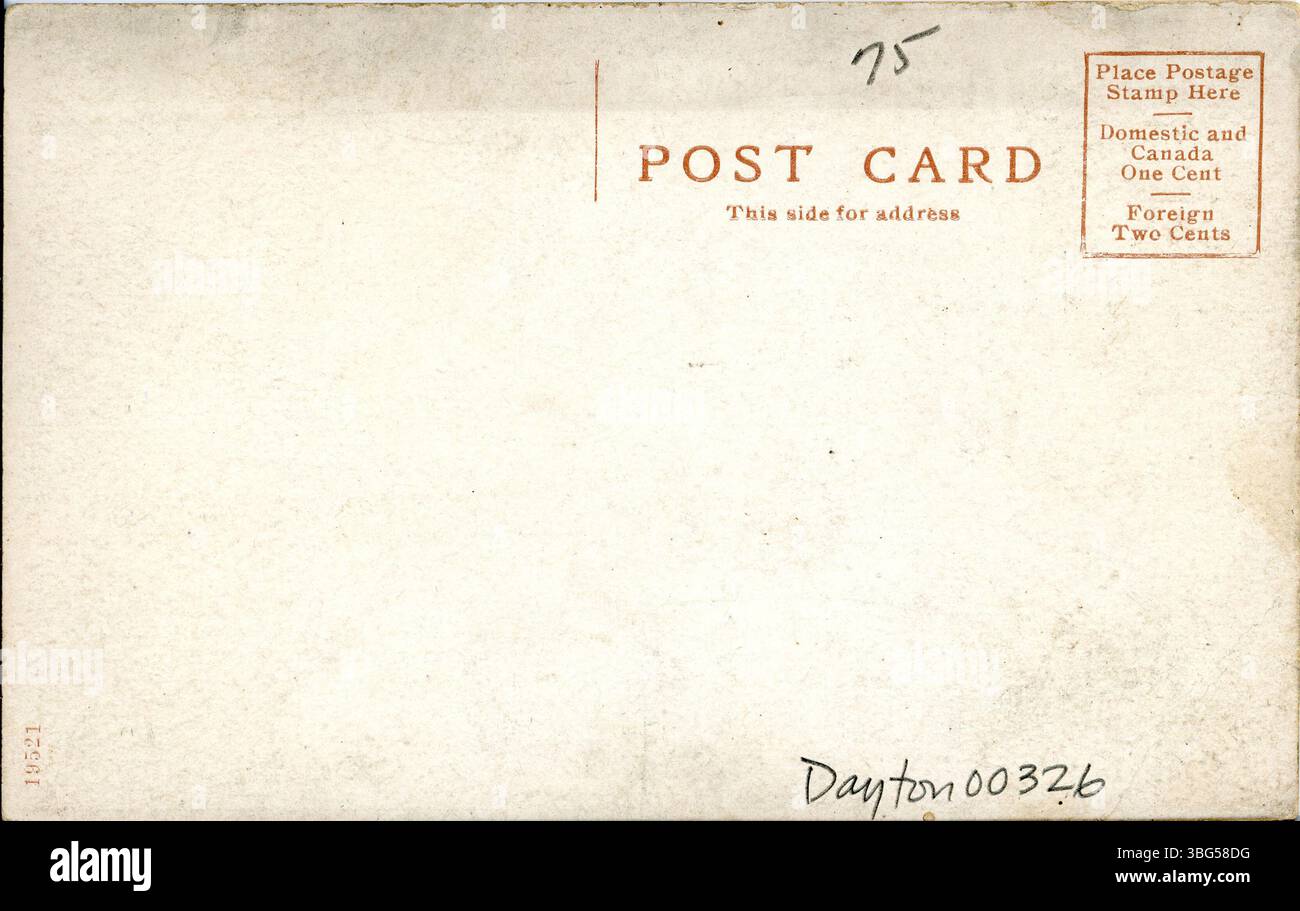A color postcard depicting the Masonic Temple in Dayton, Ohio. The ...