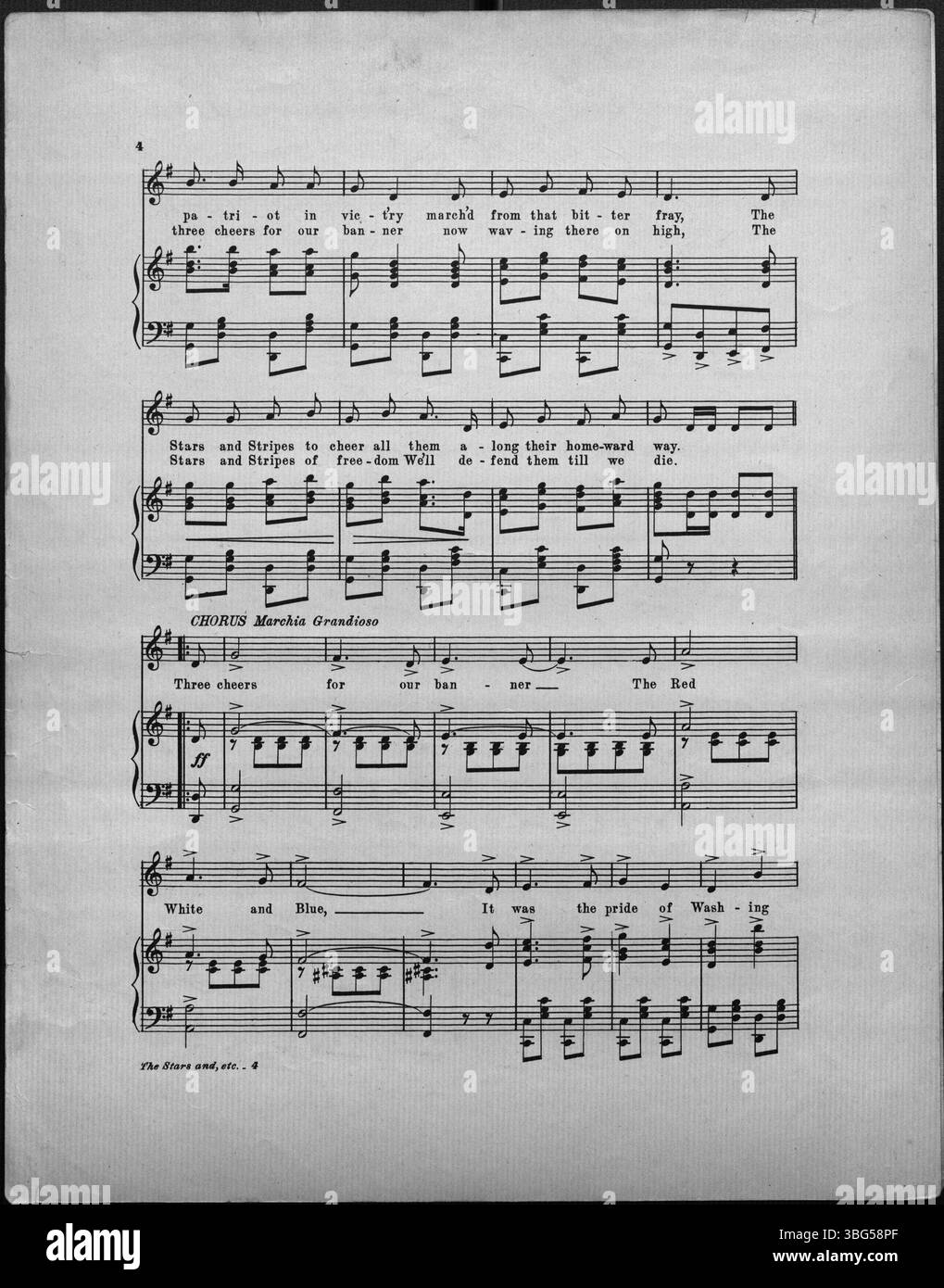 The 1909 cover of 'Stars and Stripes for You and I' continues to ...