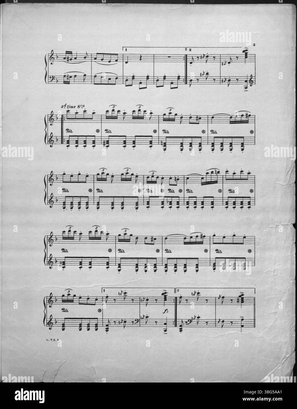 The 1903 cover of *Wong Ting Sing*, a Chinese intermezzo, features a ...
