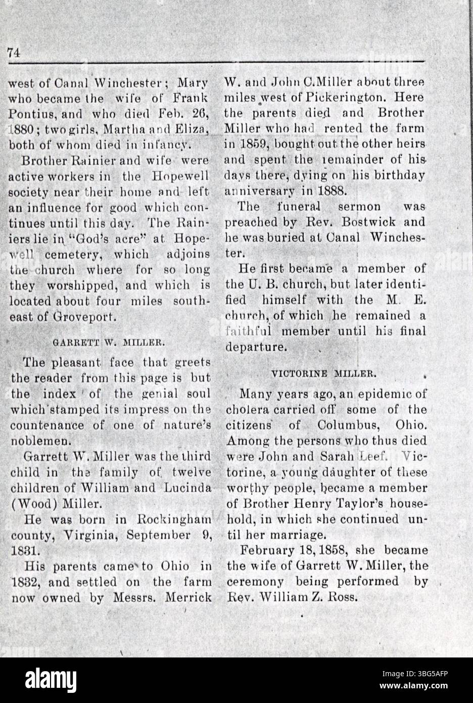 A historical account of the Pickerington Methodist Church from 1812 to ...