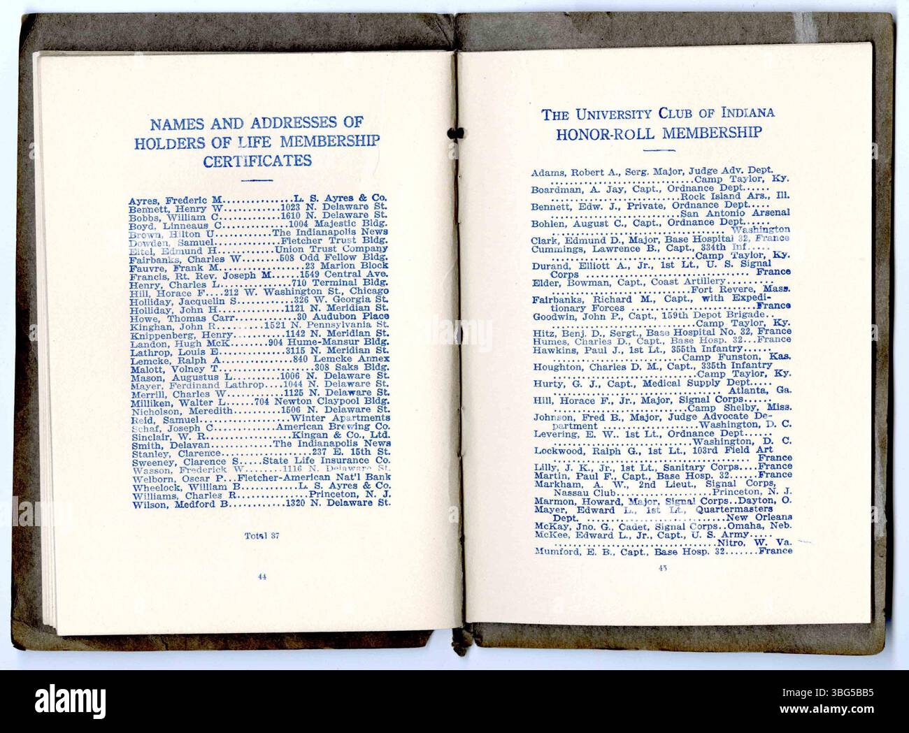 The 1918 articles of incorporation and by-laws of the University Club ...