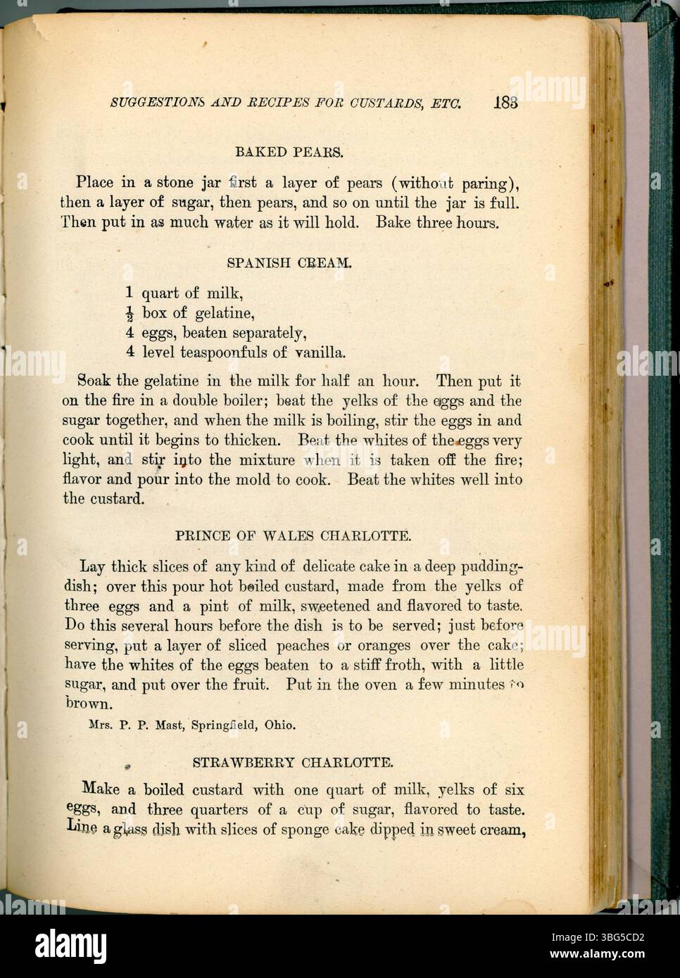 Page 184 of The Housekeepers New Cook Book (1883) provides a range of ...