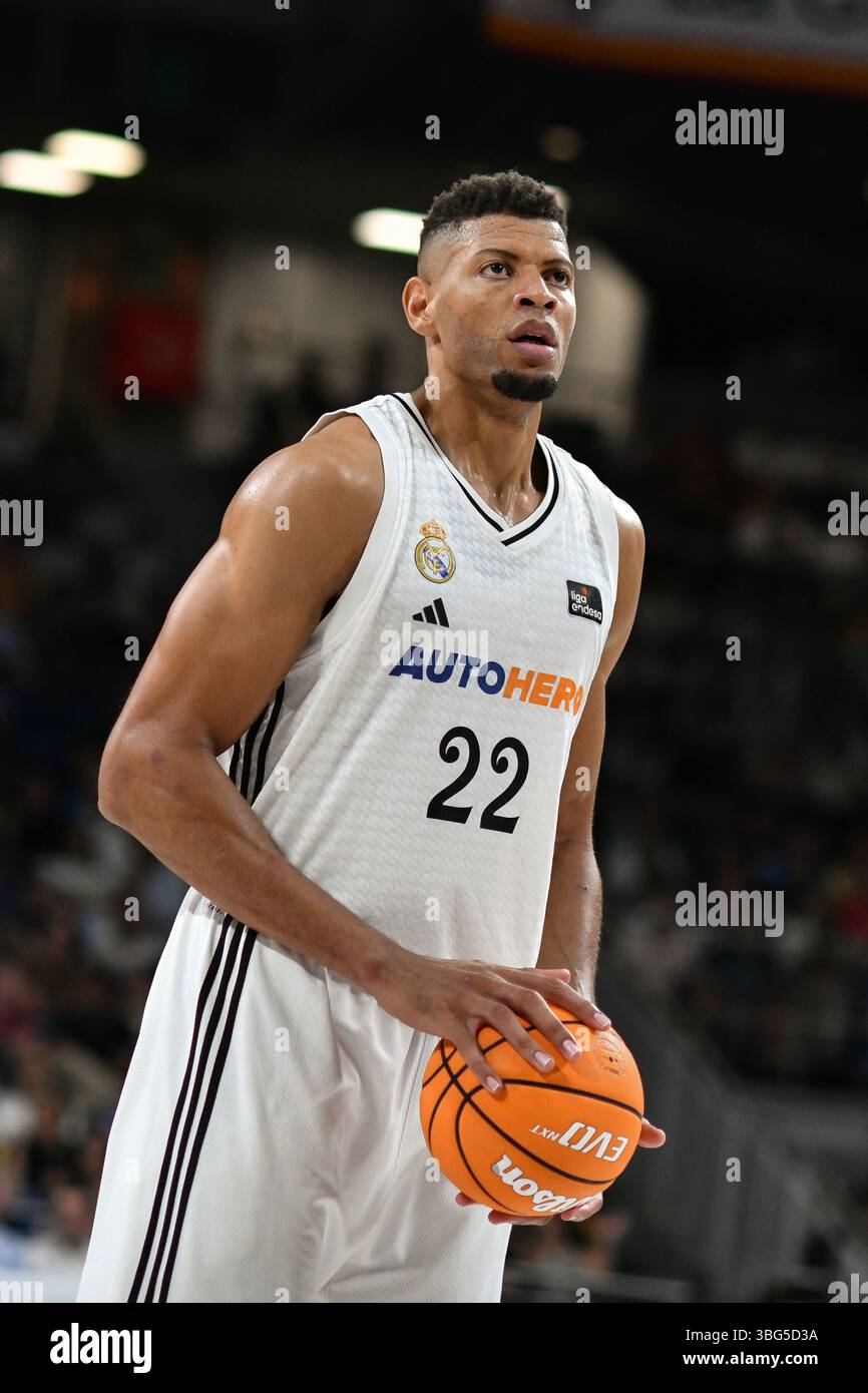 Madrid, Spain. 03rd June, 2025. Edy Tavares of Real Madrid seen in ...