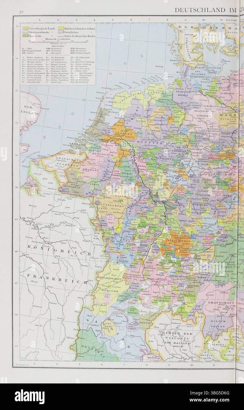 In this page of G. Droysen's 1886 Historical Atlas, a map of the world ...