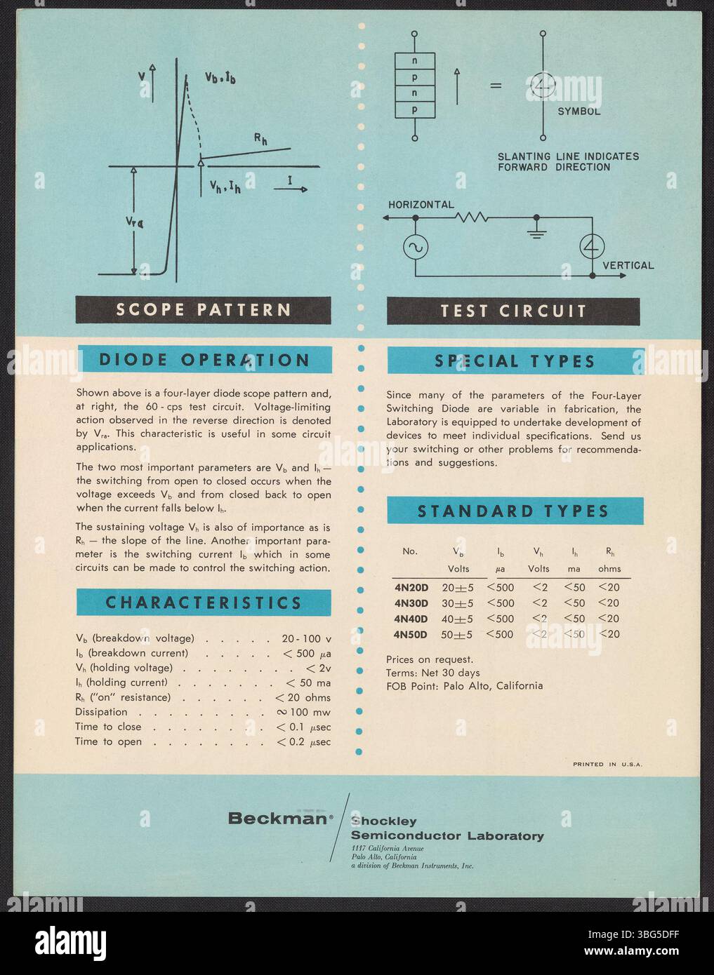 Shockley semiconductor laboratories hi-res stock photography and images ...