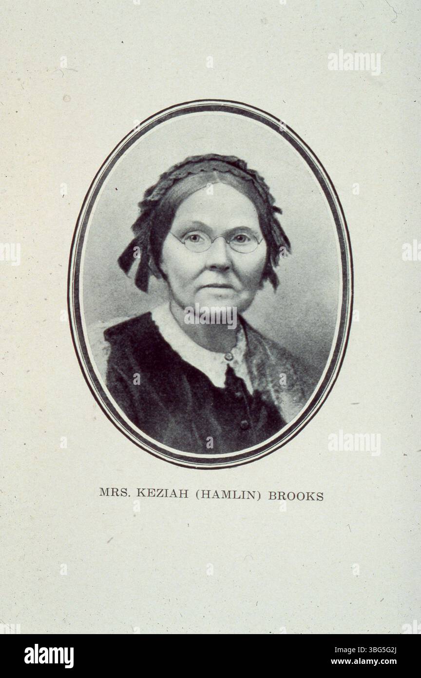 Keziah Hamlin Brooks (1804-1875) was the first white woman born in ...