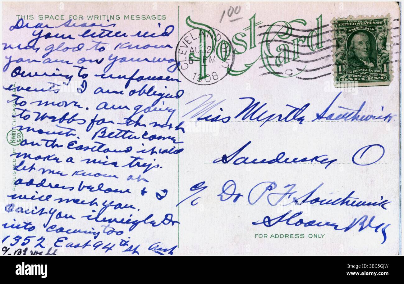 This 1908 image shows the Main Stairway and Mezzanine Floor of the ...