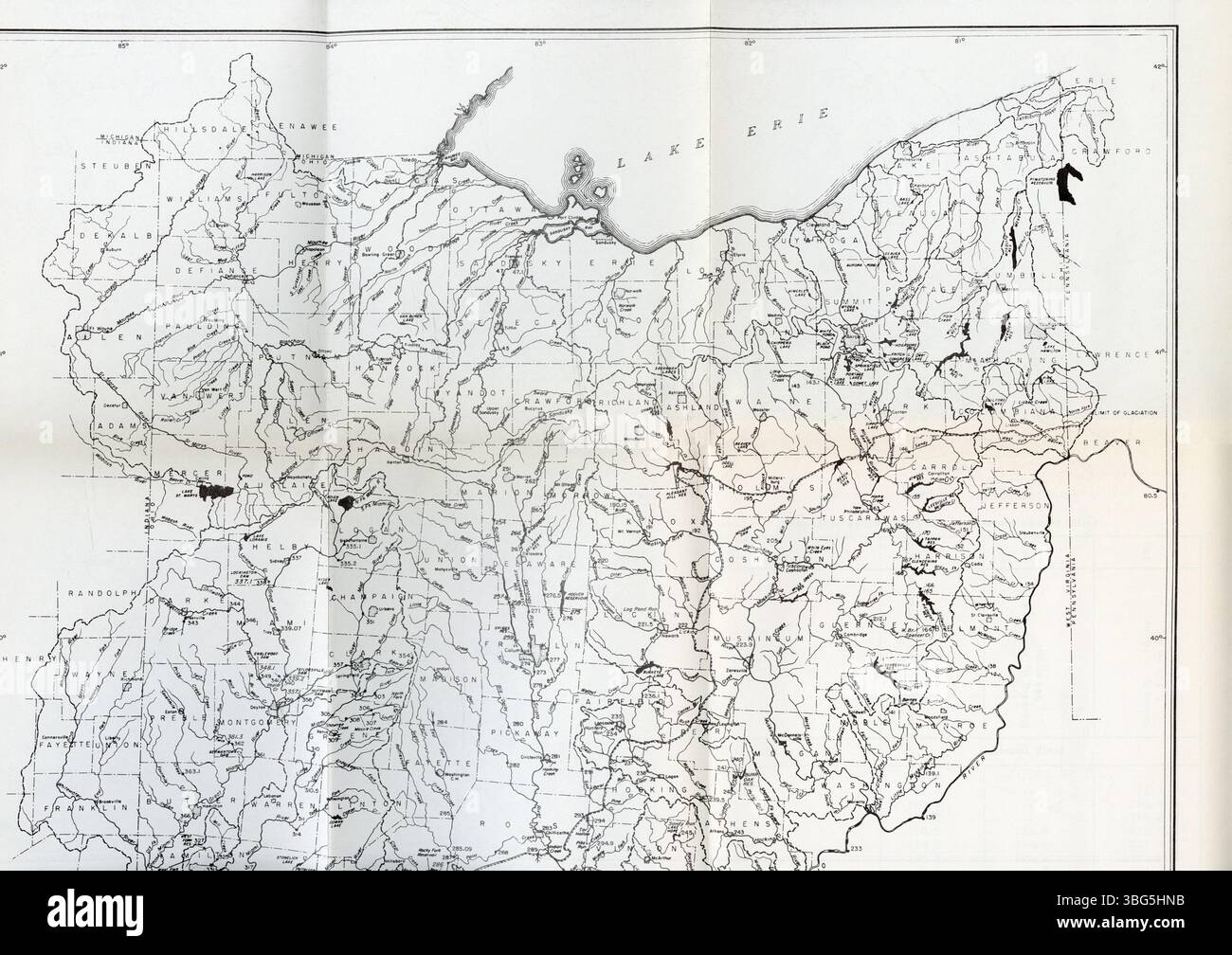 The March 1963 flood in Ohio, particularly in the Hocking River basin ...