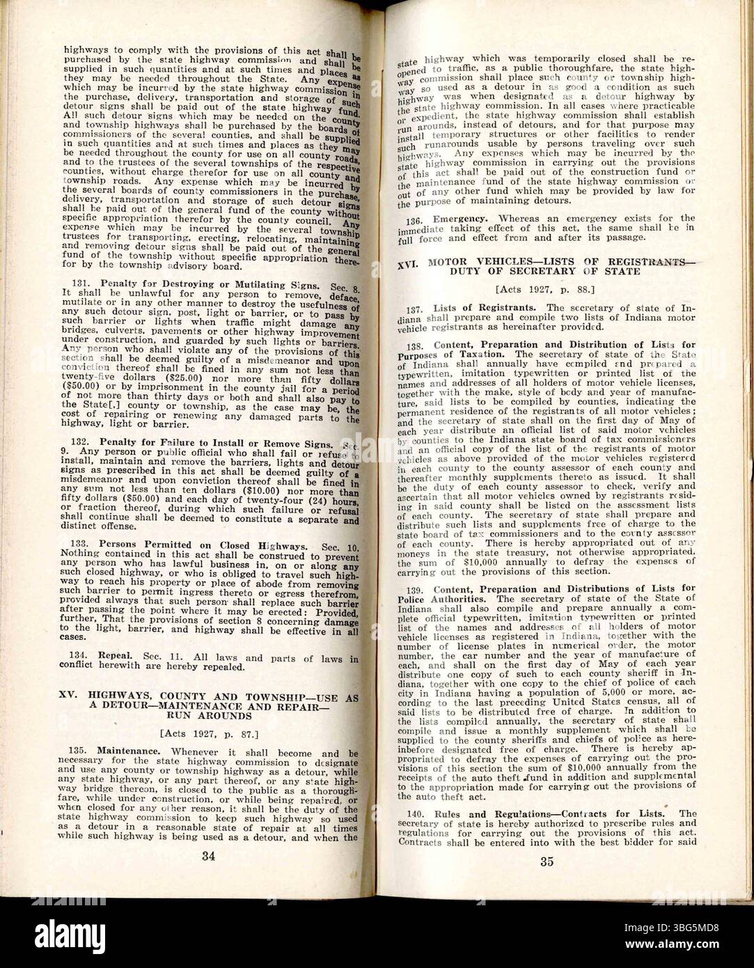 Page 39 outlines highway use regulations, including signage, licensing ...