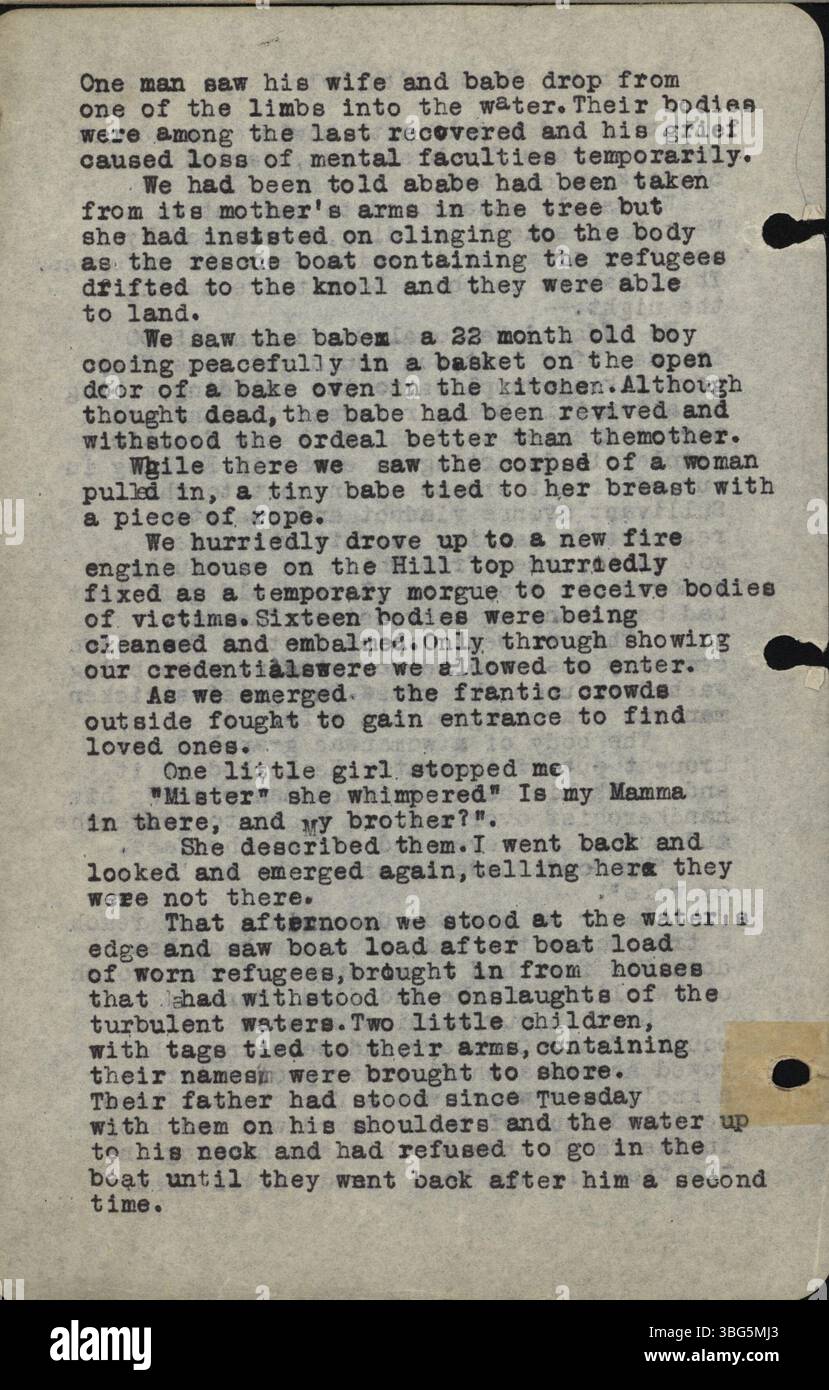 This 1913 journal, written by Ralph Busbey, a young reporter for the ...
