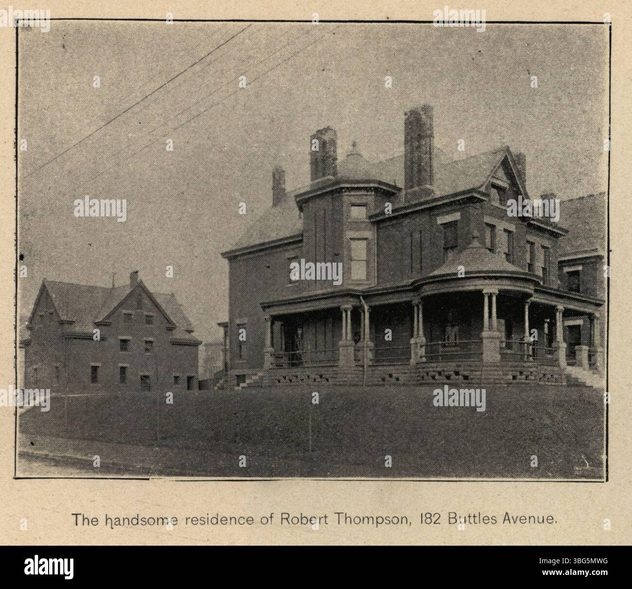 The 1897 book, 'Handsome Homes of Columbus, Ohio,' features photographs ...
