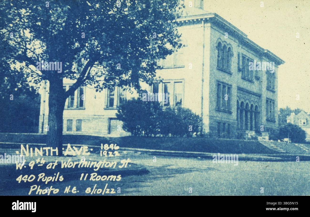 Ninth Avenue Elementary School was reported dedicated on May 31, 1897 ...