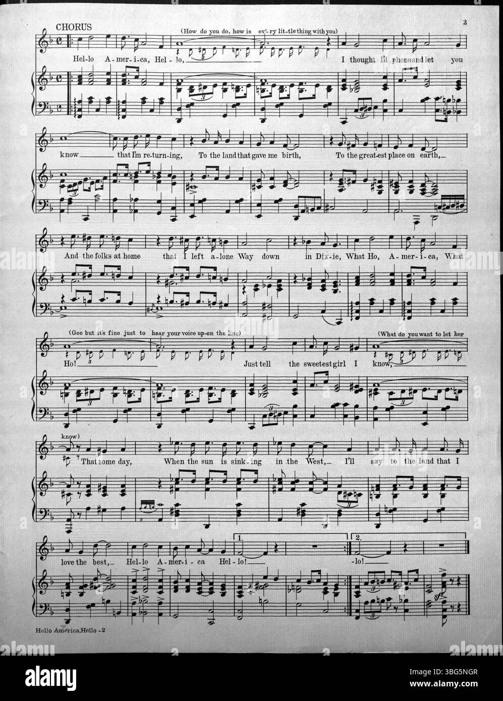 The 1917 cover of 'Hello America Hello 1' portrays a man in France ...