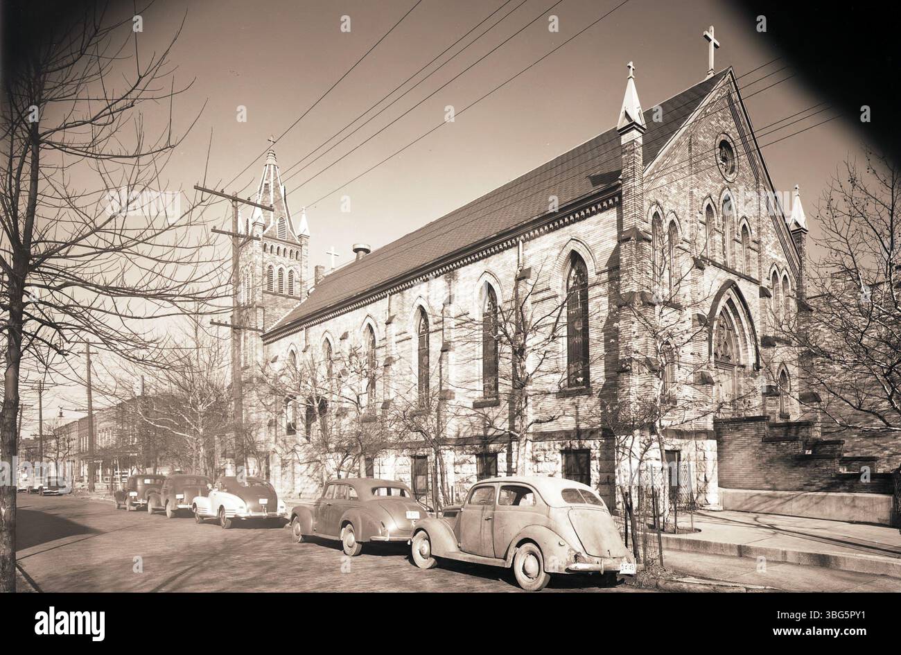 Views of St. John the Baptist Italian Catholic Church, a significant ...