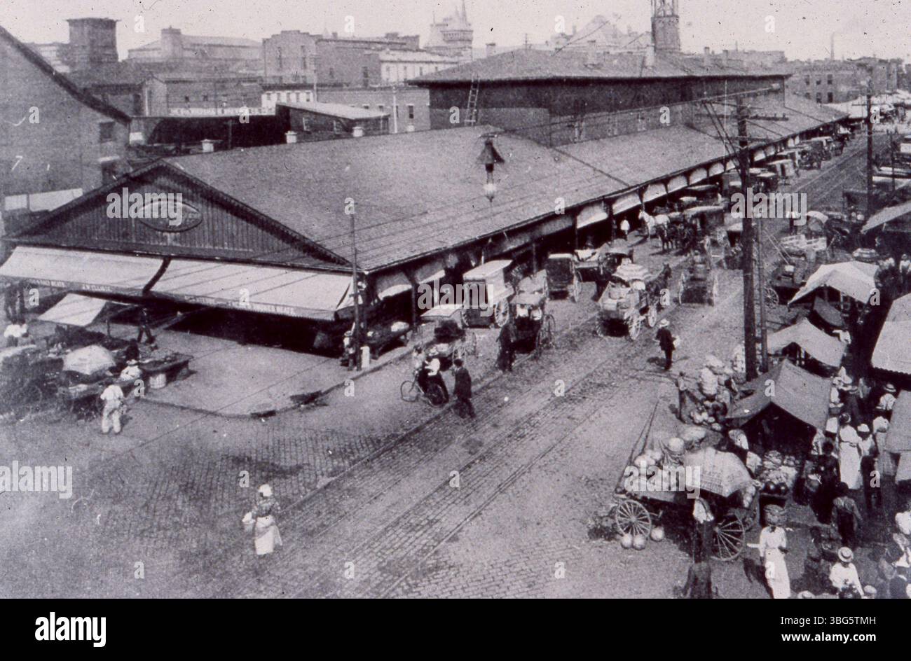 Central Market in Columbus opened on June 1, 1850. From May 1851 to ...