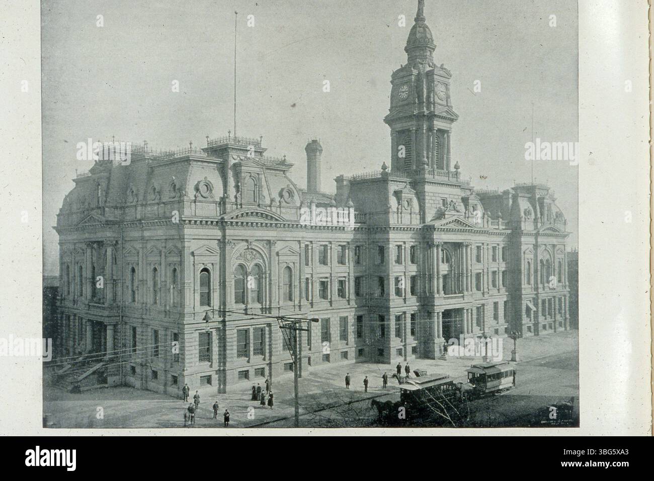 This image shows the fourth Franklin County Courthouse in Columbus ...