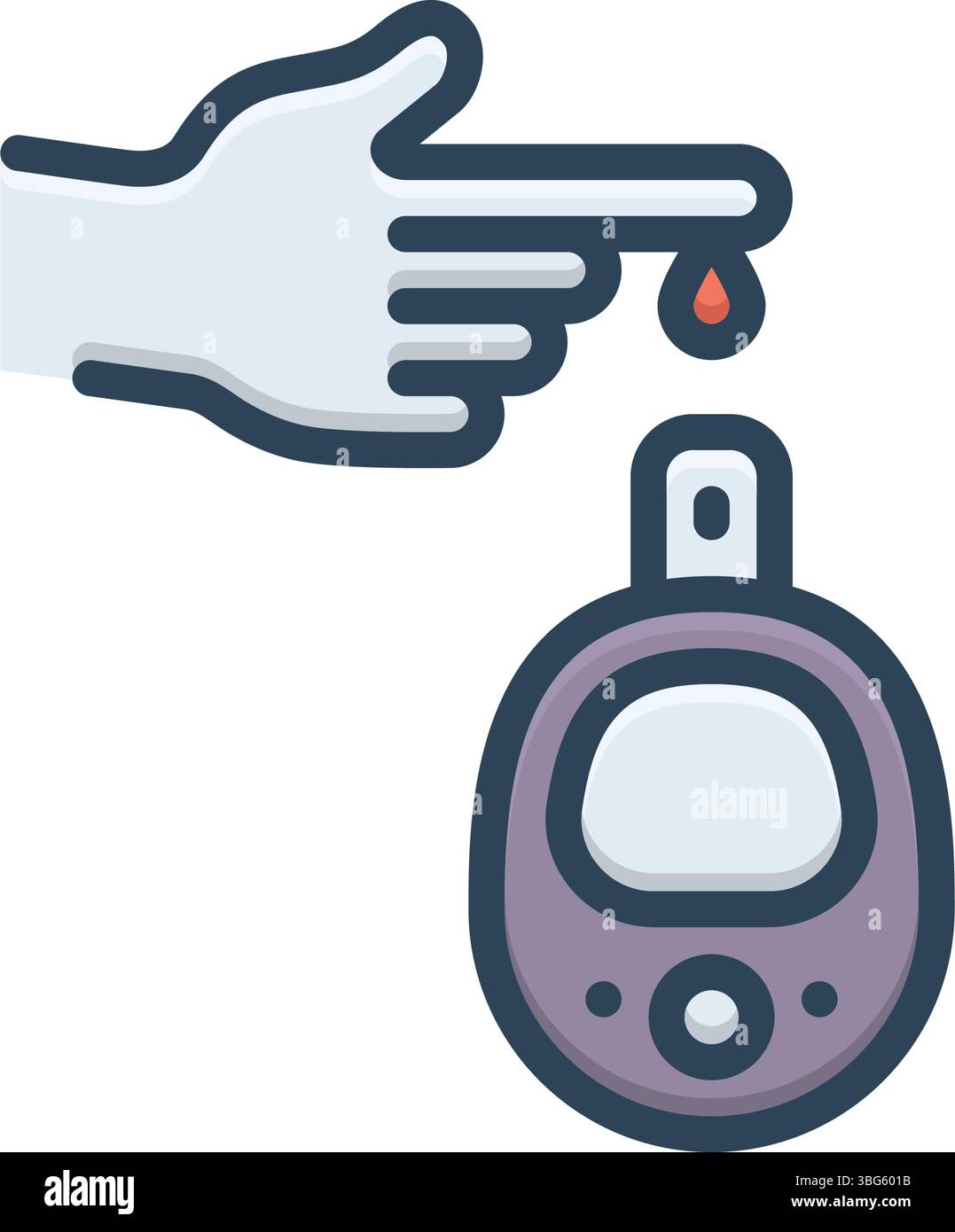 Diabetes mellitus vector vectors Stock Vector Images - Alamy