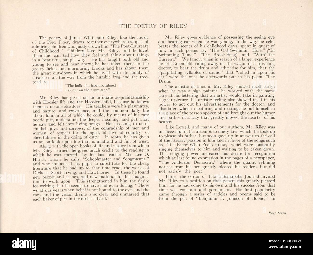 Page 9 captures scenes of Riley’s early life and how his upbringing ...