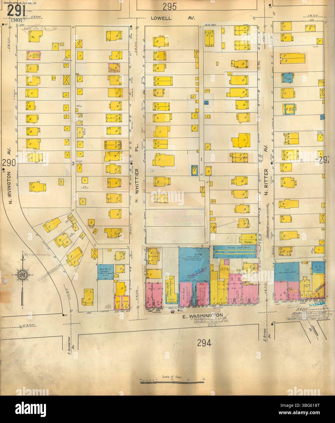 Land zoning map hi-res stock photography and images - Alamy