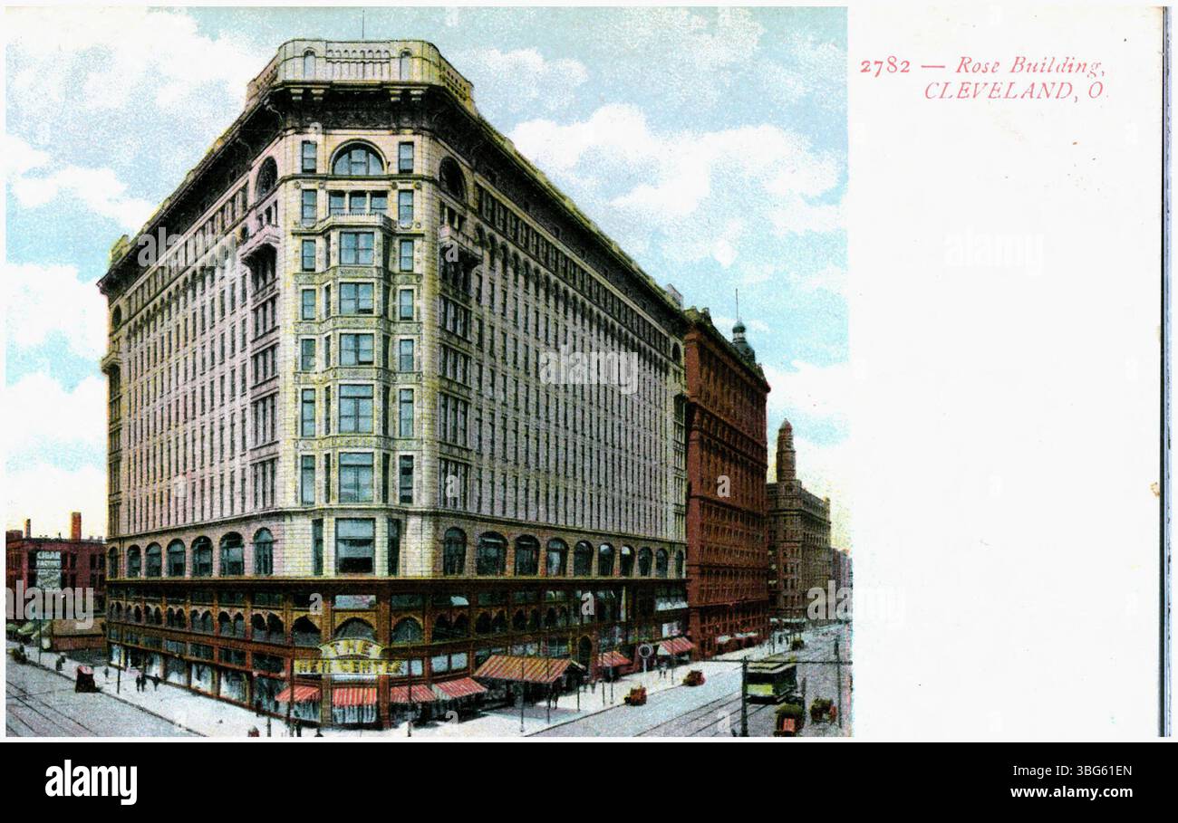 View of the Rose Building, a commercial office structure located in ...