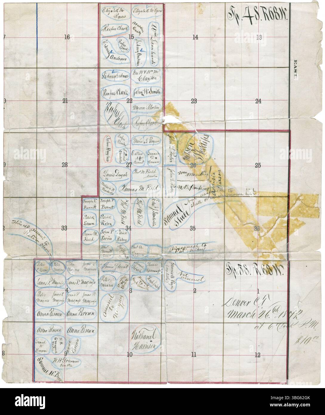 Denver residential Cut Out Stock Images & Pictures - Alamy