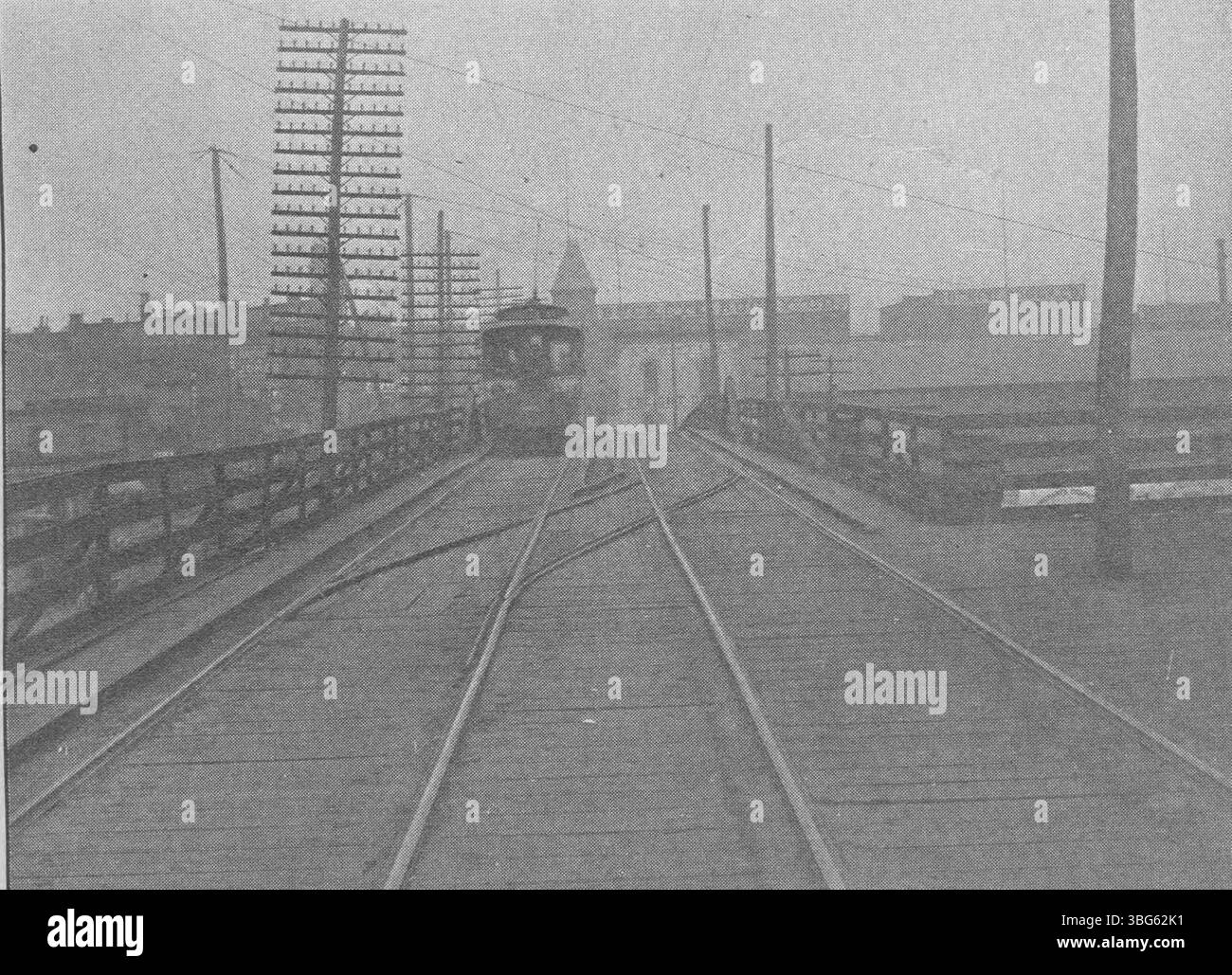 Temporary wooden pedestrian bridge hi-res stock photography and images ...