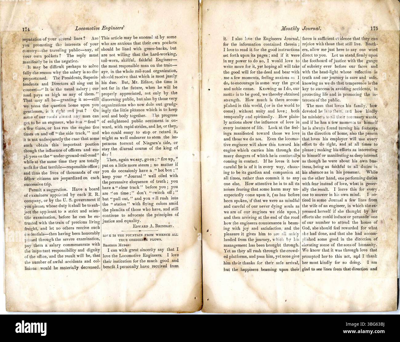 Page 9 features a safety column advising engineers on signal etiquette ...