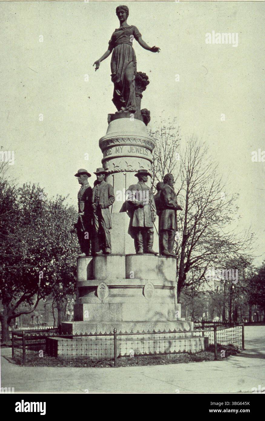 Ohio’s Jewels, sculpted by Levi Tucker Scofield, was unveiled at the ...