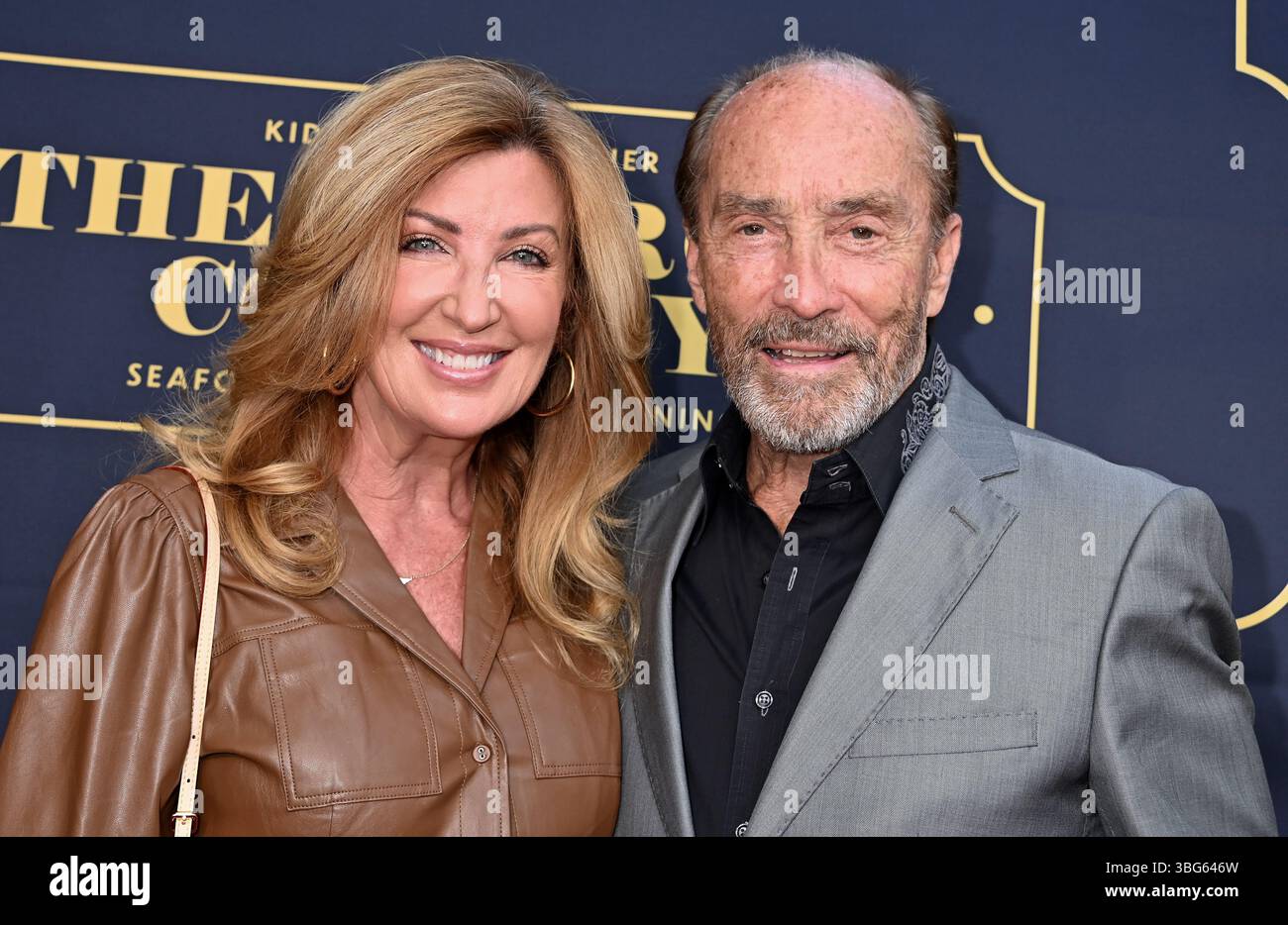 Lee Greenwood and wife Kimberly Payne arriving to “The Detroit Cowboy ...