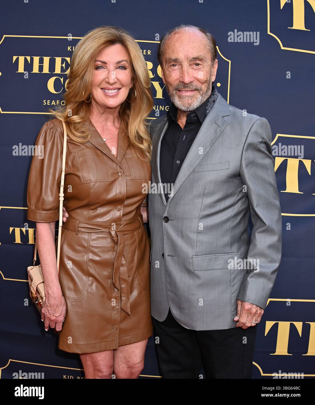 Nashville, USA. 03rd June, 2025. Lee Greenwood and wife Kimberly Payne ...