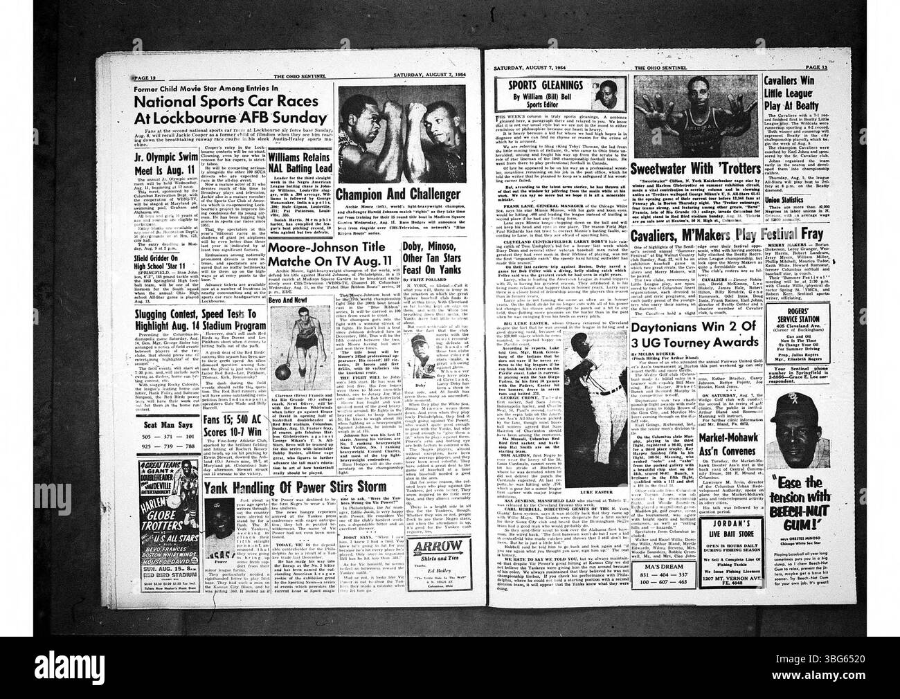 The Ohio State Sentinel's coverage in 1954 includes key issues ...