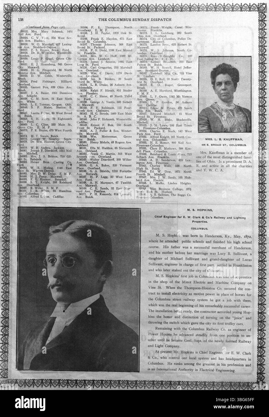 This 1912 special edition of the Columbus Sunday Dispatch commemorates ...