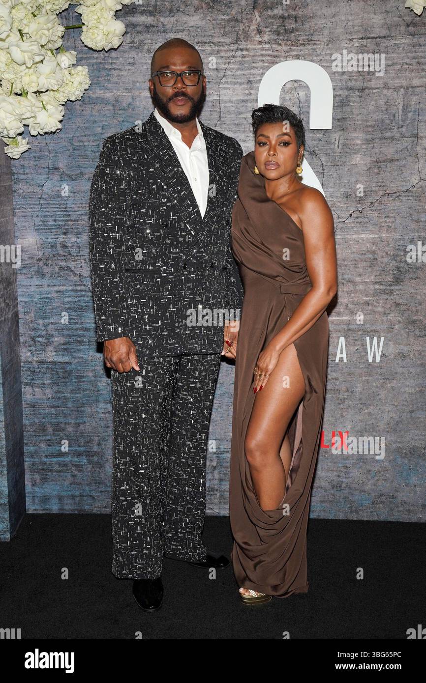 Tyler Perry, Taraji P. Henson at arrivals for TYLER PERRY S STRAW ...