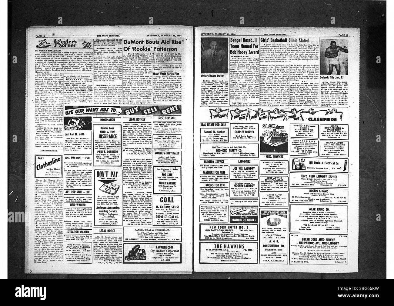 First african american newspaper Black and White Stock Photos & Images ...