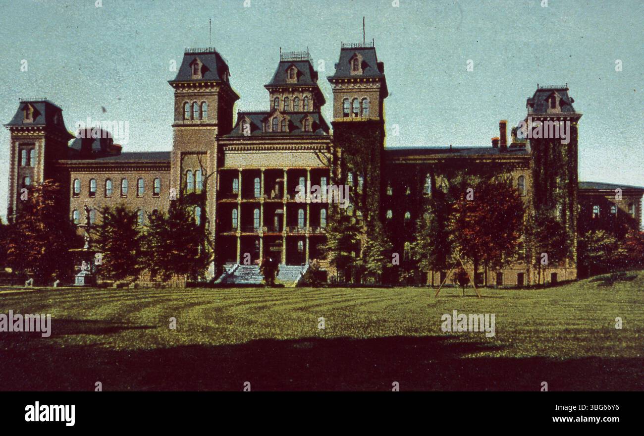 The Ohio School for the Deaf and Dumb, designed by George W. Bellows ...