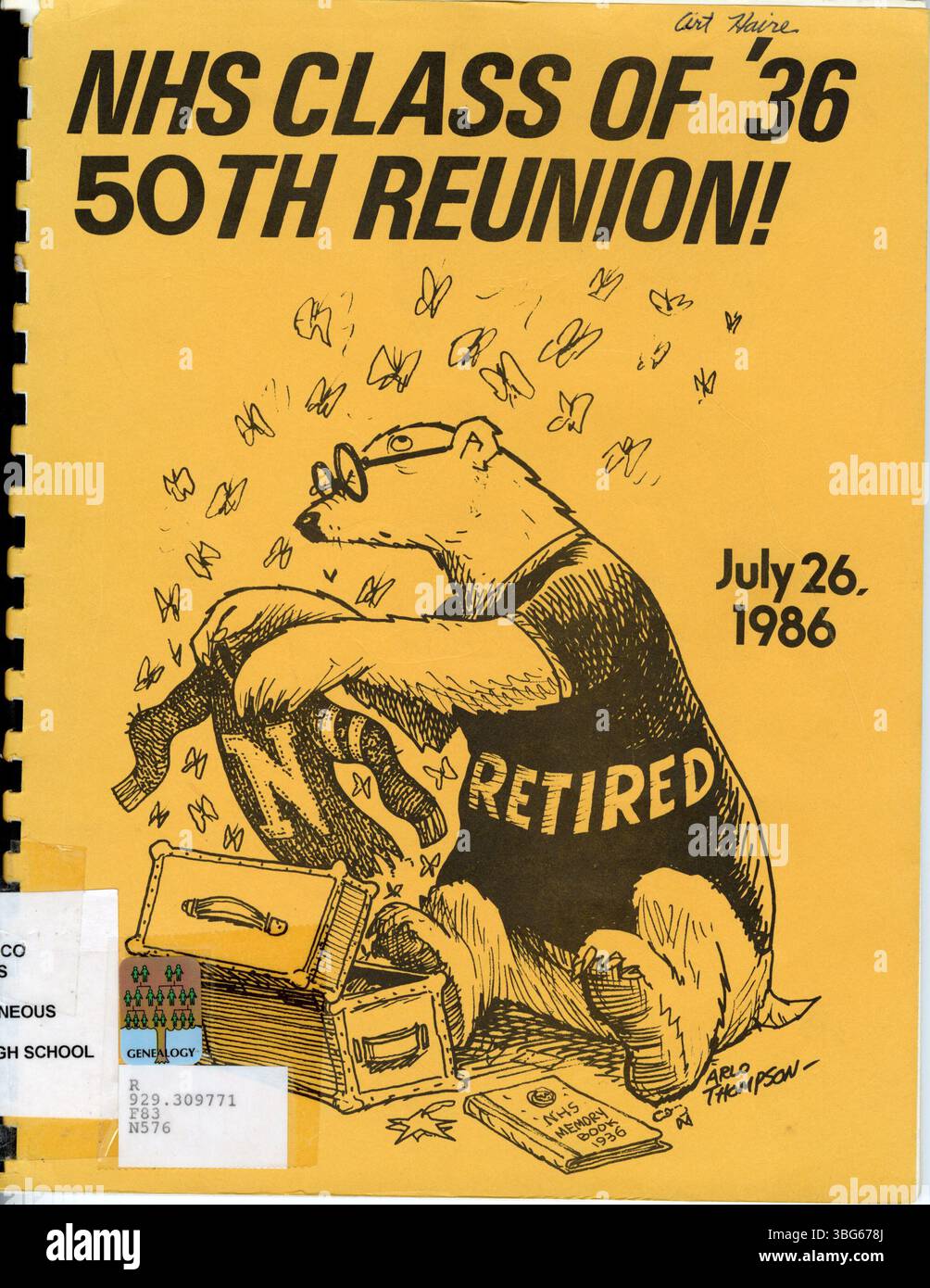 This booklet commemorates the 50th reunion of the North High School ...