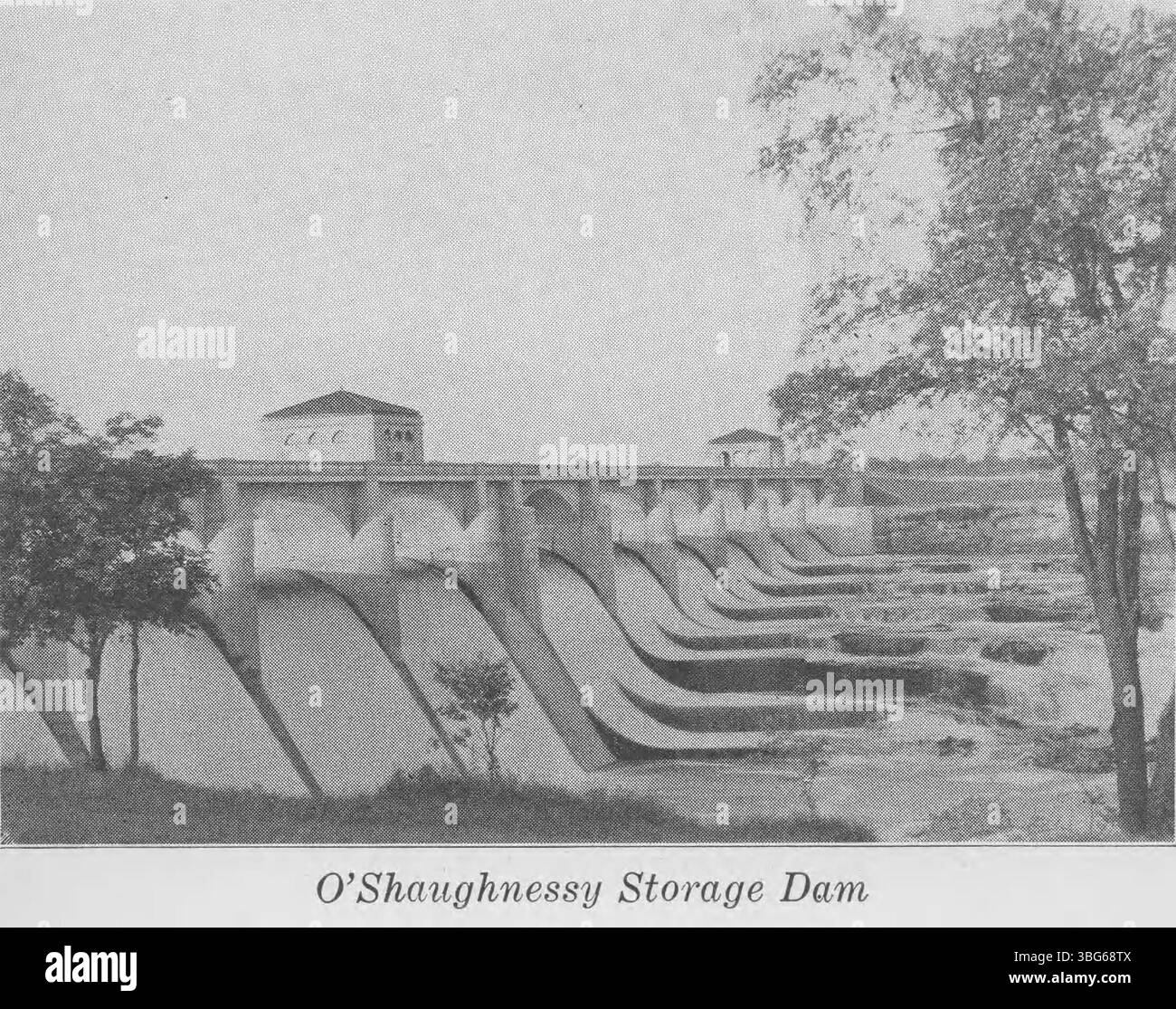 The O'Shaughnessy Storage Dam, completed in 1930, is located in Ohio ...