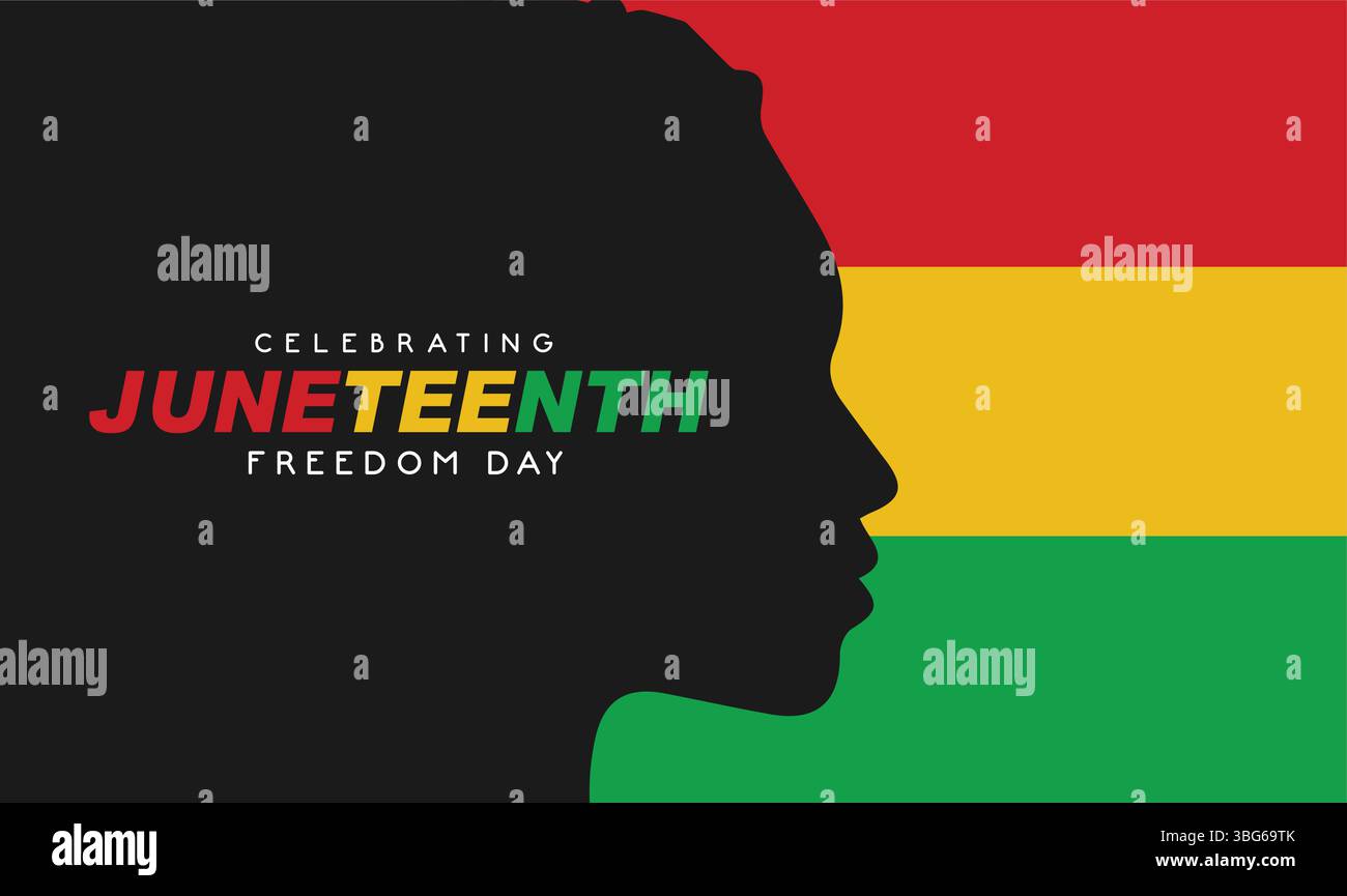 Juneteenth Emancipation Day. African American Independence Day. Vector banner Posters ...