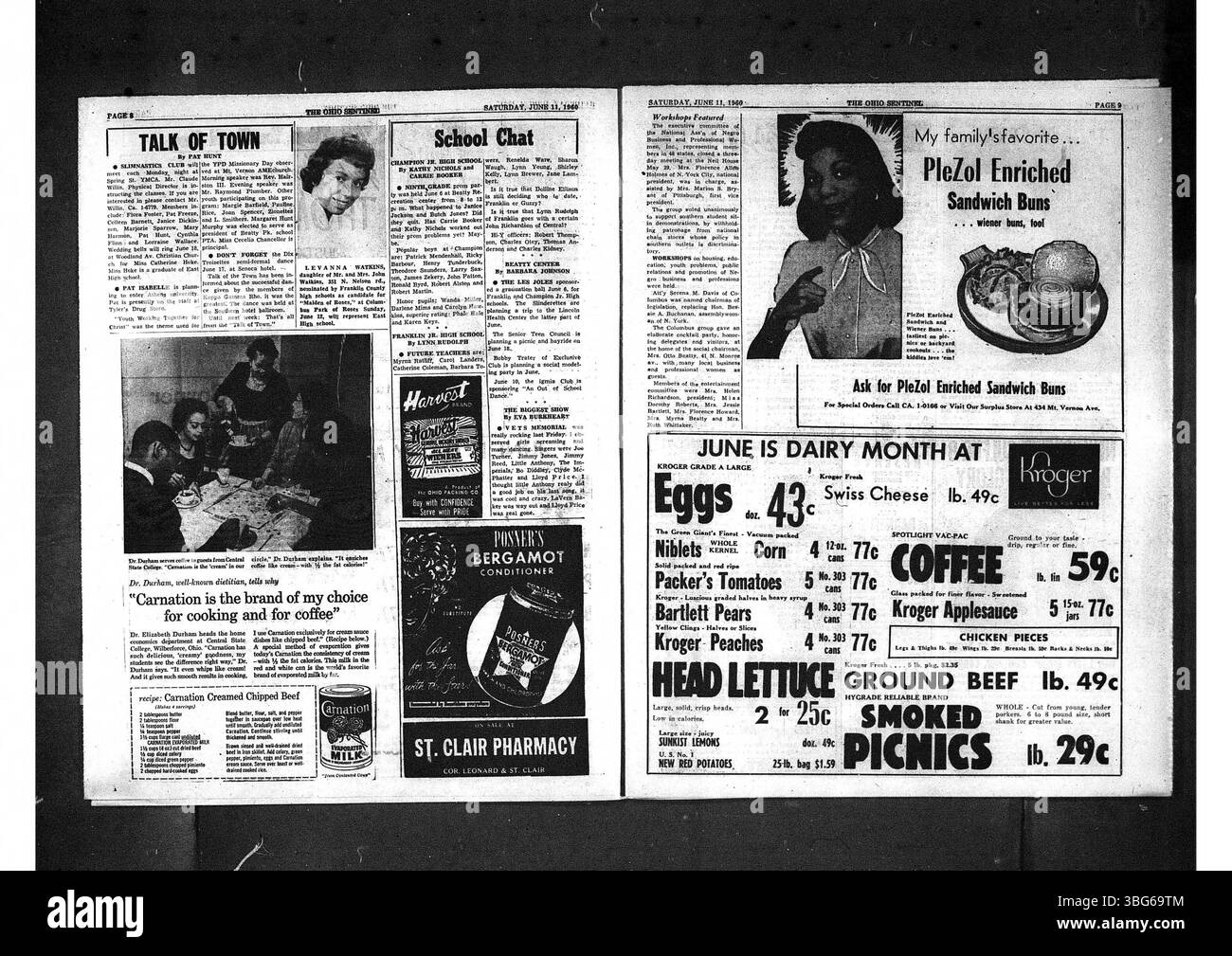 The June 11, 1960 edition of the Ohio Sentinel, a weekly African ...