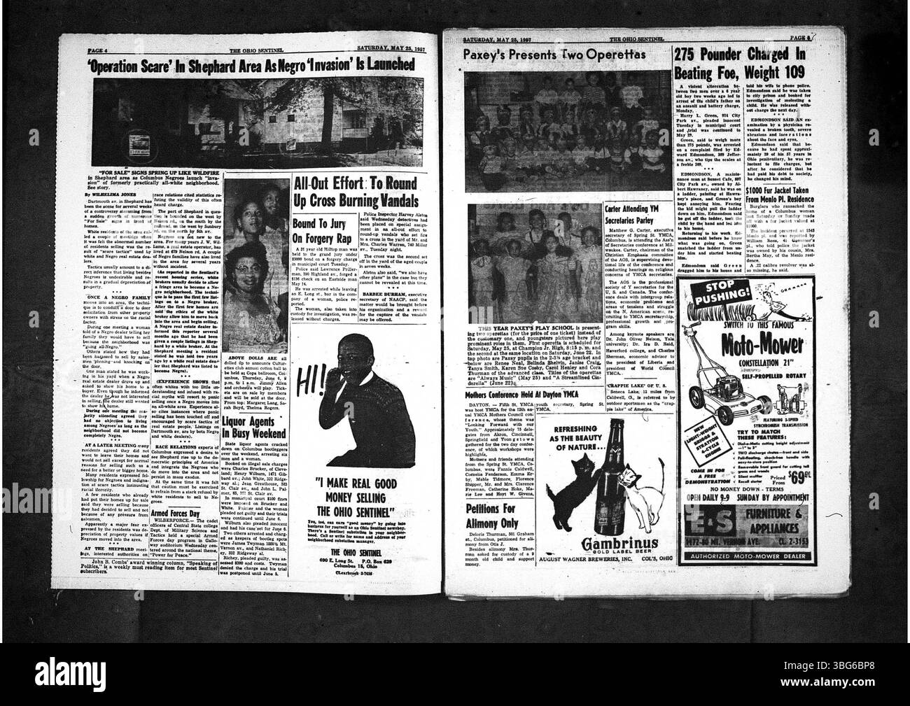 The Ohio State Sentinel, a weekly African American newspaper founded ...