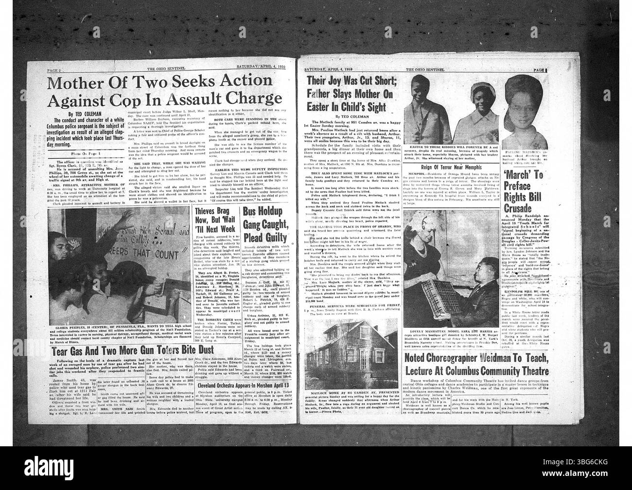 The Ohio Sentinel, a weekly newspaper founded on June 1, 1949, in ...