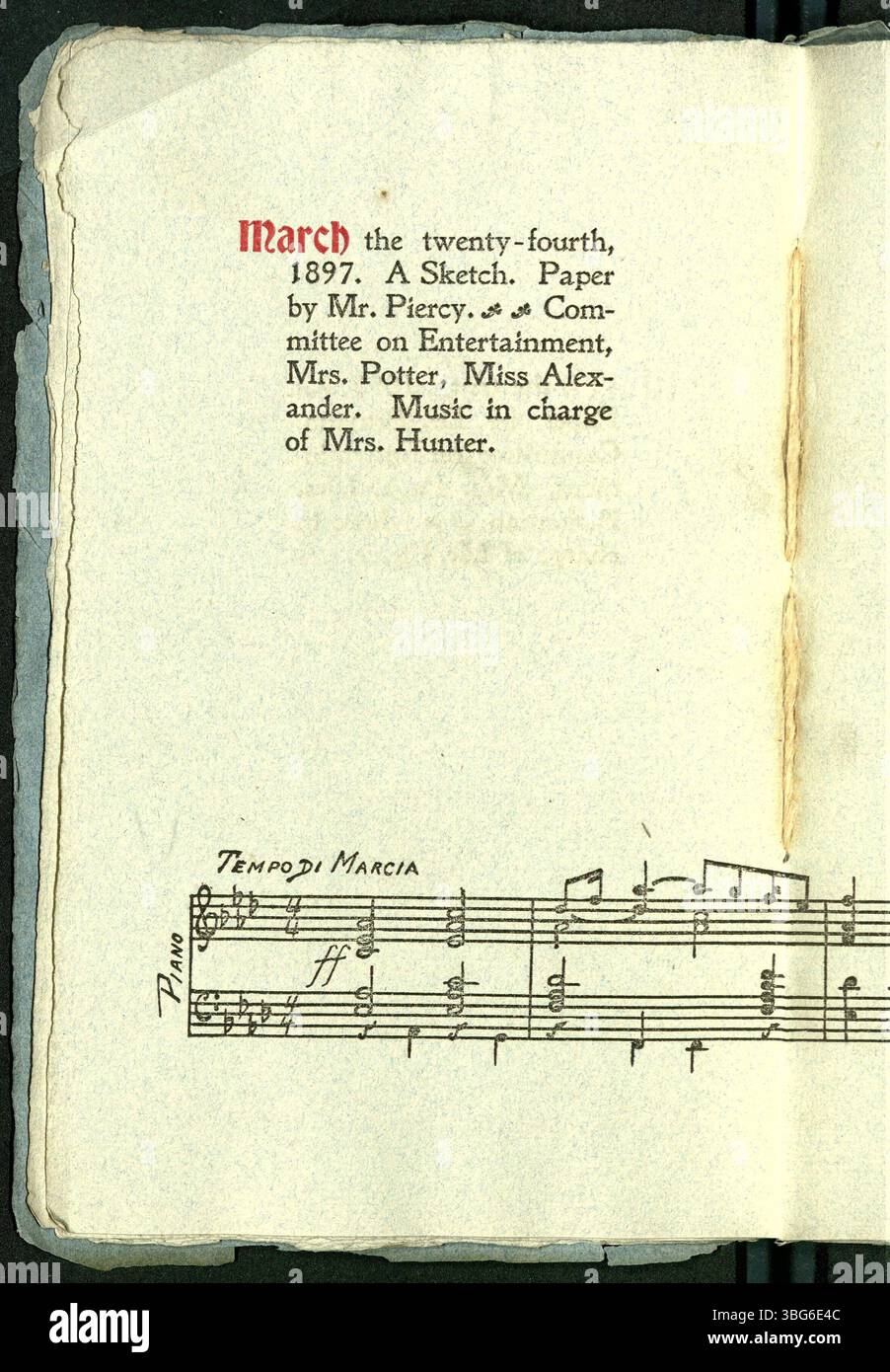 Page 18 of *The Portfolio* 1896-1897 yearbook highlights school events ...